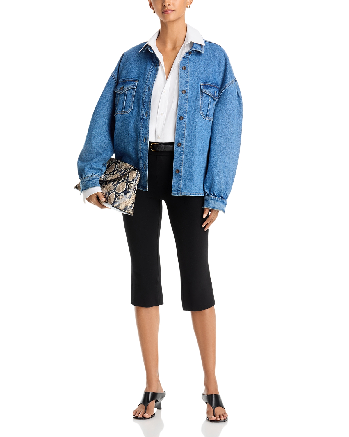 FRENCH CONNECTION French Connection Penelope Cotton Denim Shirt